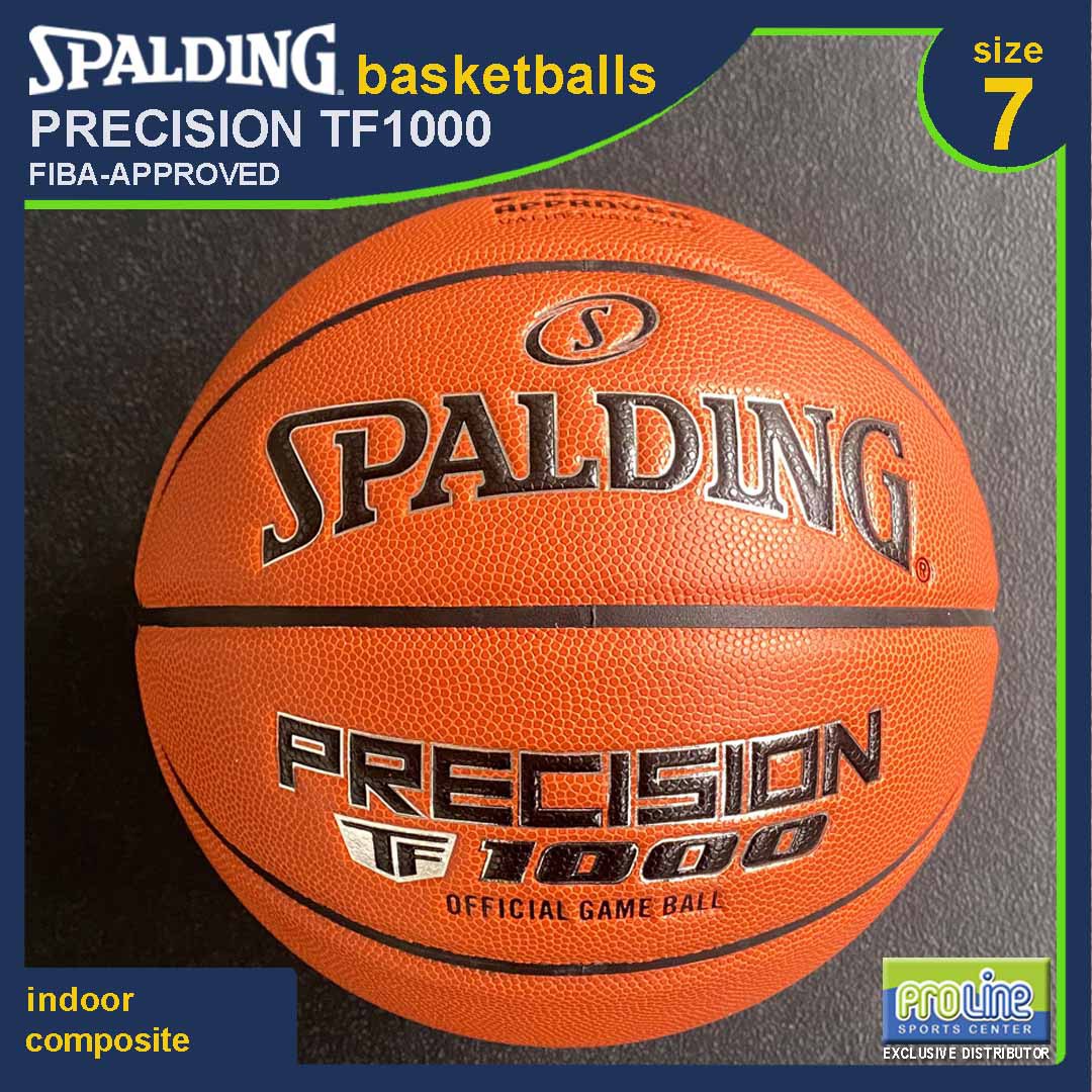 SPALDING Precision TF1000 FIBA-Approved Original Indoor Basketball Siz ...