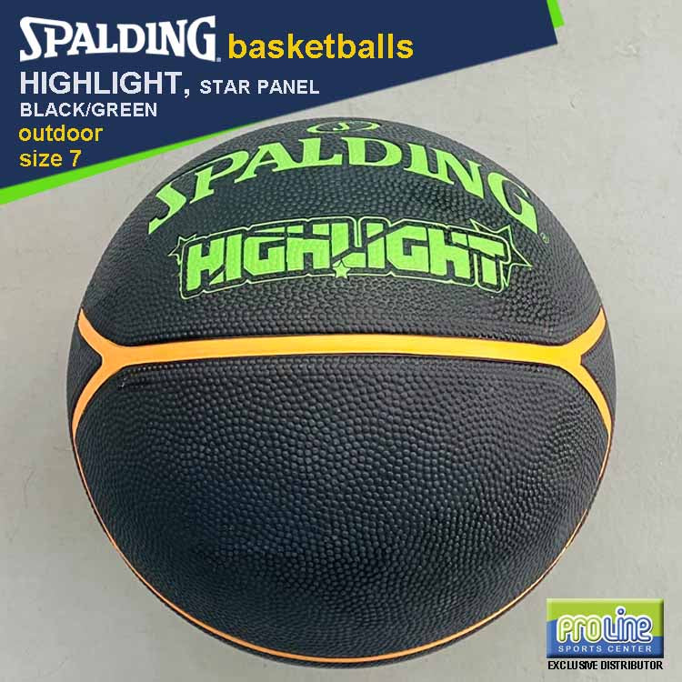 SPALDING Highlight Series Original Outdoor Basketball Size 7 – Spalding ...