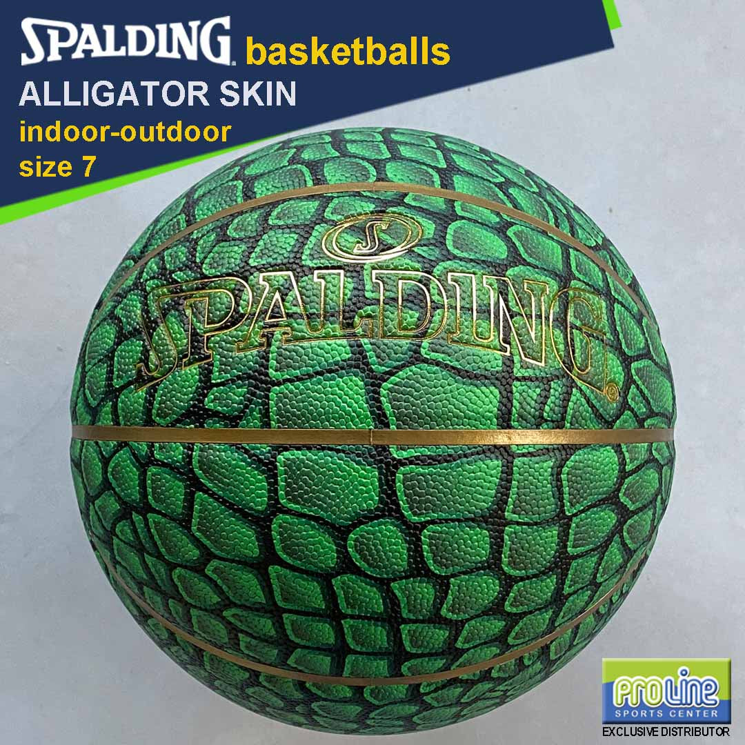 SPALDING Alligator Skin Original Indoor-Outdoor Basketball Size 7 ...