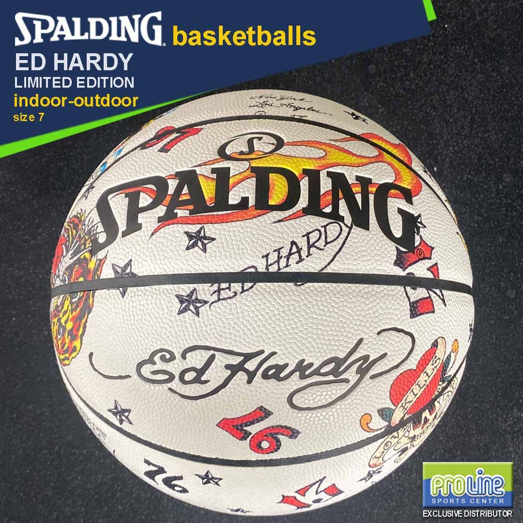 SPALDING Ed Hardy Original Indoor-Outdoor Basketball Size 7 – Spalding Philippines