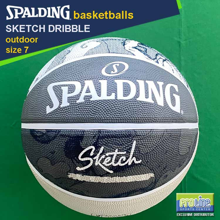 SPALDING Sketch Series Original Outdoor Basketball Size 7 – Spalding ...